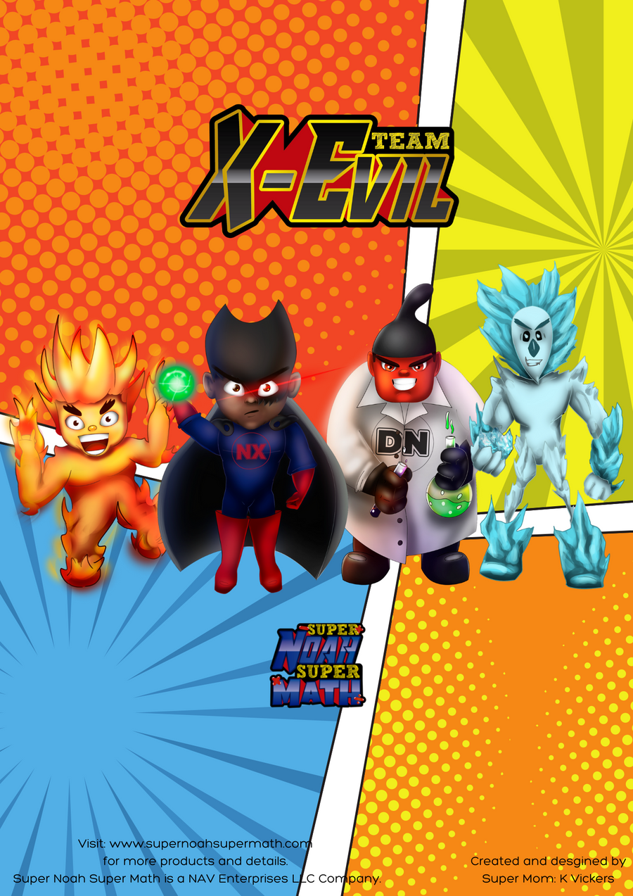 Super Noah Super Math/ Math Activity & Coloring Book